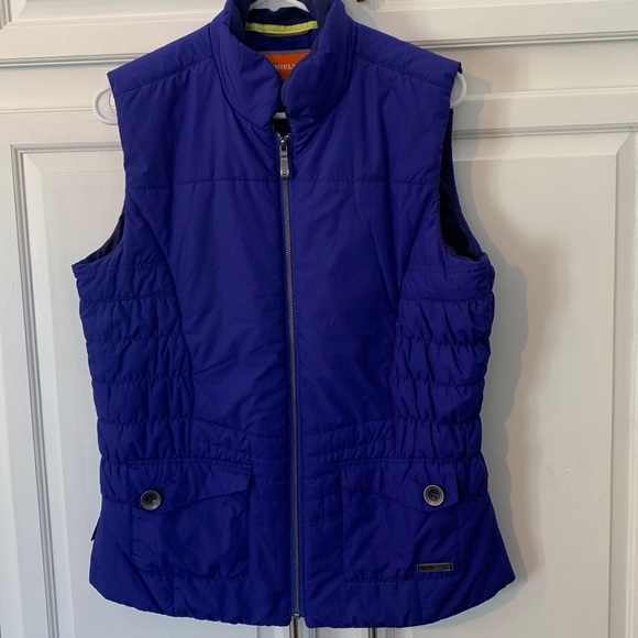 Merrell | Jackets & Coats | Merrell Optiwarm Womans Purple Puffy Vest ...